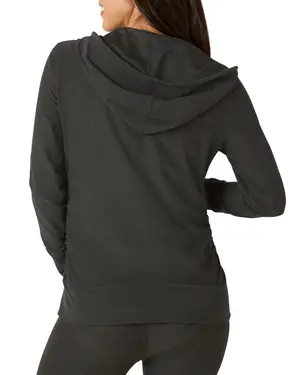 Beyond Yoga Maternity Spacedye Everyday Hoodie - Darkest Night