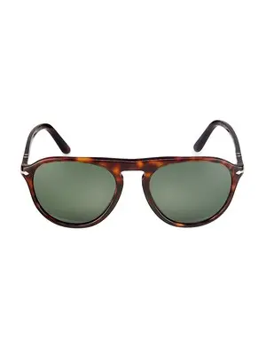 Persol 55mm Aviator Sunglasses