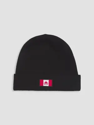 Moose Knuckles Ferris Wool-blend Beanie - Black