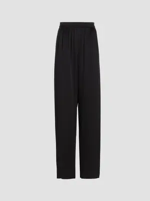 Giorgio Armani Pull-on Silk Trousers