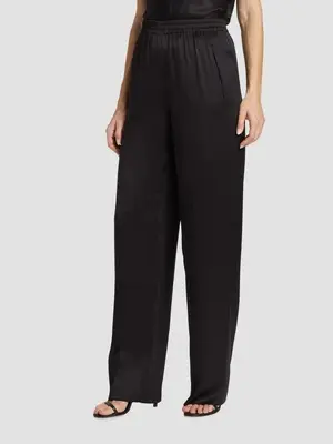 Giorgio Armani Pull-on Silk Trousers