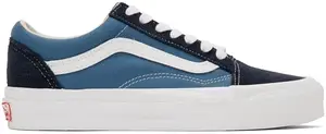 VANS Vans Navy OG Old Skool LX Sneakers - Navy