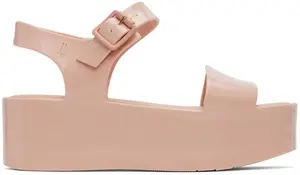 Melissa Melissa Pink Melissa Mar Platform Sandals - Light Pink