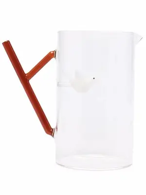 ICHENDORF MILANO Animal Farm Bird Detail Vase - Neutrals