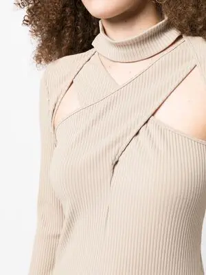 J KOO Crossover Long-sleeve Top
