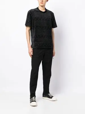 MASTERMIND WORLD Abstract-pattern Short-sleeve T-shirt