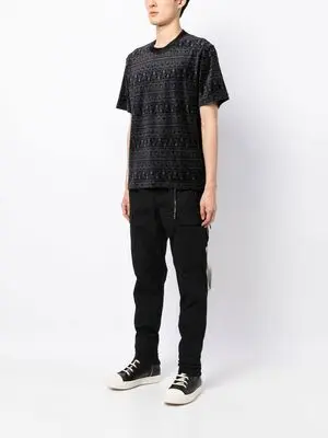 MASTERMIND WORLD Abstract-pattern Short-sleeve T-shirt