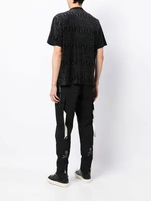 MASTERMIND WORLD Abstract-pattern Short-sleeve T-shirt