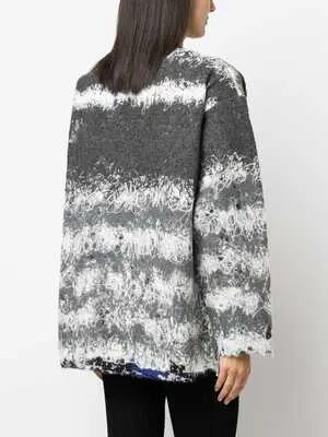 VITELLI Contrasting-stitch Knit Jumper