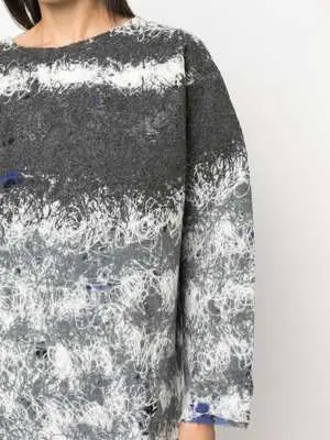 VITELLI Contrasting-stitch Knit Jumper