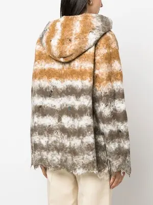 VITELLI Stripe-print Hoodie