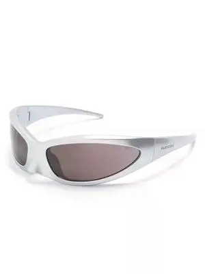 Balenciaga Skin Cat Sunglasses - Silver