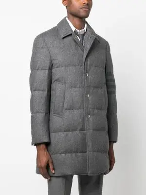 Thom Browne 4-bar Padded Coat