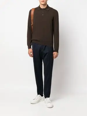 Zegna High Performance™ Wool Joggers - Blue