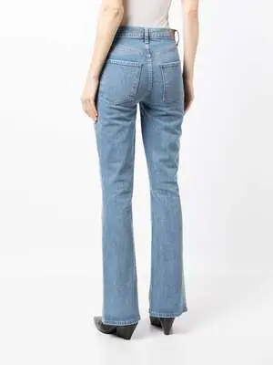 LE JEAN Remy High-waisted Flare Jeans