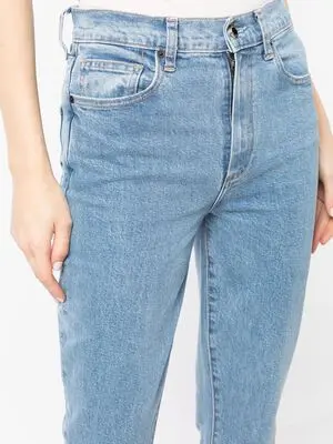 LE JEAN Remy High-waisted Flare Jeans