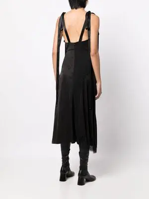 Goen.j Lace-trim Midi Dress
