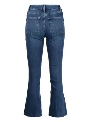 FRAME Le Crop Mid-rise Cropped Jeans
