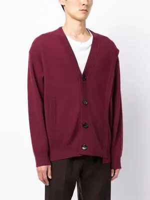 SONGZIO Asymmetric V-neck Cardigan
