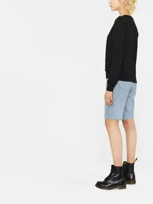 Karl Lagerfeld Ikon Organic-cotton Sweatshirt - Black