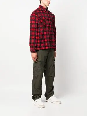 ERL Long-sleeve Corduroy Checked Shirt