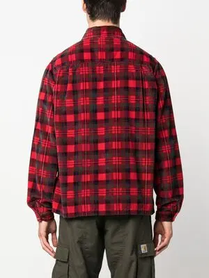 ERL Long-sleeve Corduroy Checked Shirt
