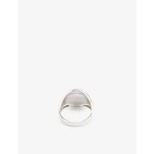 SERGE DENIMES Compass Sterling Signet Ring