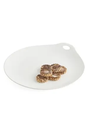NAMBE Portables Round Platter - White