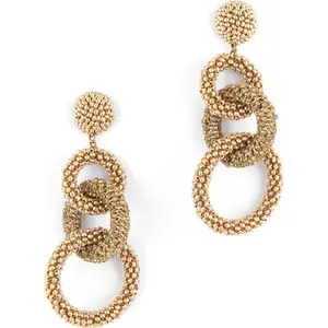 Deepa Gurnani Clustered Earrings
