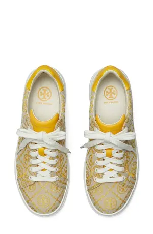 Tory Burch Howell Court Sneaker - Goldfinch