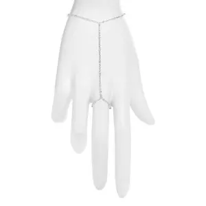 VIDAKUSH Hand Chain - Silver