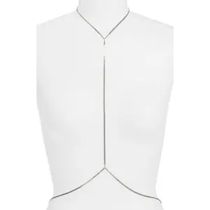 VIDAKUSH Cable Body Chain - Silver