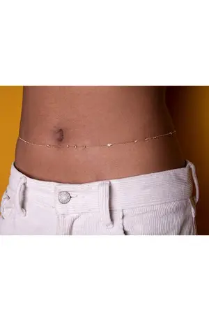VIDAKUSH Crystal Station Belly Chain