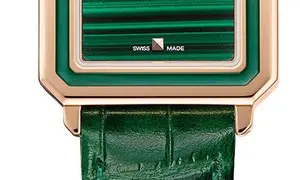 BALMAIN WATCHES Eirini Leather Strap Watch - Green