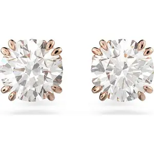 SWAROVSKI Swarovski Constella Stud Earrings Rose Gold