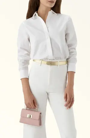 Furla 1927 Mini Leather Crossbody Bag
