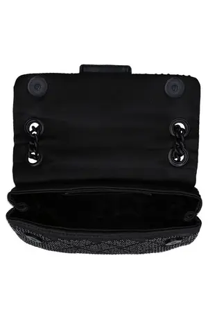 Kurt Geiger Mini Kensington Embellished Crossbody Bag - Black
