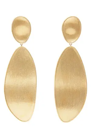 Marco Bicego Marco Bicego Lunaria Drop Earrings Yellow Gold