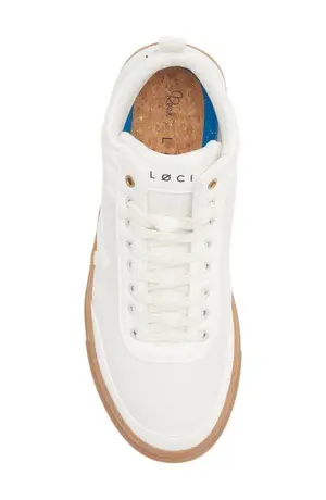 LOCI Hero X Reed Mid Top Sneakers - Natural/ Gum