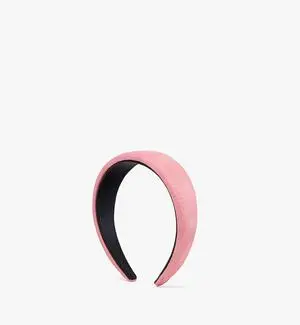 Mcm Hairband In Visetos Blossom Pink Visetos