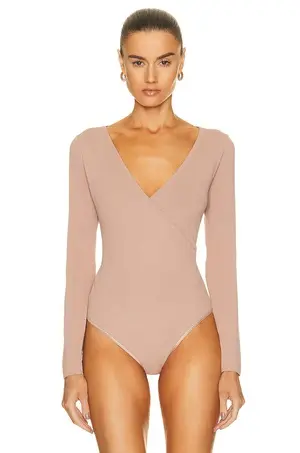 Alaïa Wrap Angie Bodysuit