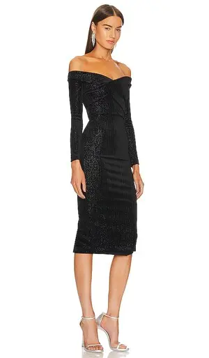 MICHAEL COSTELLO X Hana Midi Dress