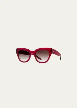 Barton Perreira Barton Perreira Lioness Cat-Eye Sunglasses No Color