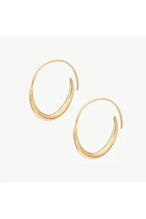 SOKO Amali Threader Hoop Earrings - Gold