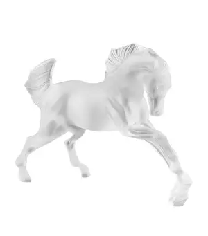 Lalique Horse Sculpture - Clear