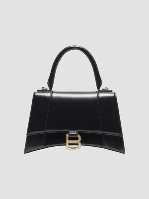 Balenciaga Hourglass Handbag - Black