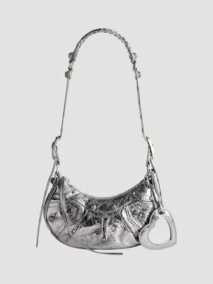 Balenciaga Le Cagole Shoulder Bag - Silver