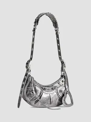 Balenciaga Le Cagole Shoulder Bag - Silver