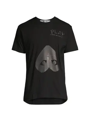 Play Comme Des Garcon 2 Hearts T-shirt