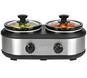 TRU Dual Crock Buffet Slow Cooker